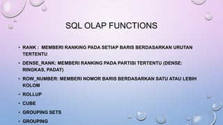08_SQL OLAP DBMS DB2 GROUP BY CUBE ROLL UP .pptx