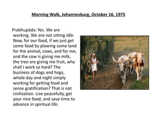 Srila Prabhupada's Varnasrama Mission | PPTX