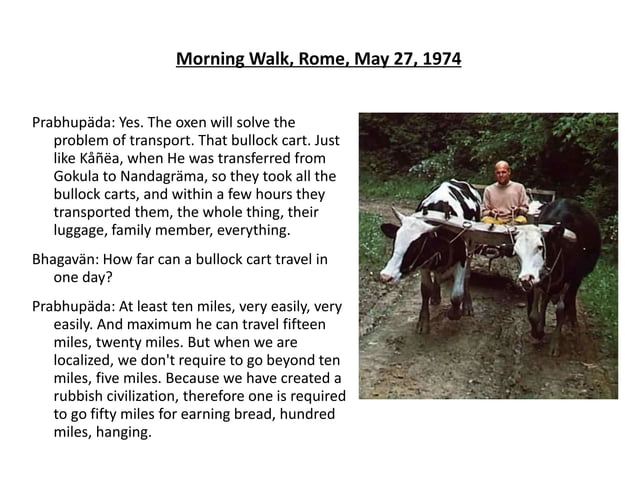 Srila Prabhupada's Varnasrama Mission | PPTX | Hinduism | Religion & Spirituality