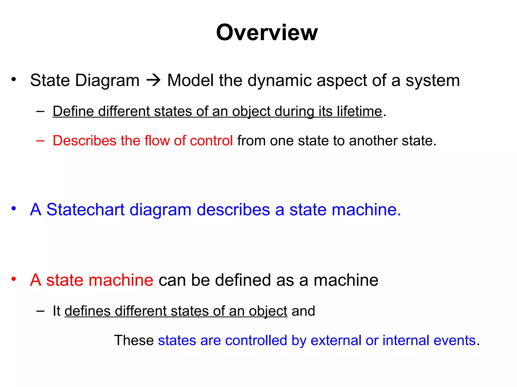 08 state diagram and activity diagram | PPT