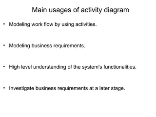 08 state diagram and activity diagram | PPT
