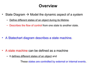 08 state diagram and activity diagram | PPT