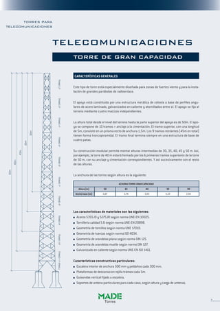 Instalación torres autosoportadas | PDF