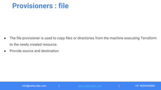 08 Terraform: Provisioners | PPT