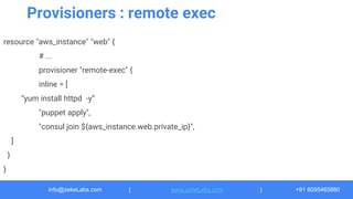 08 Terraform: Provisioners | PPT