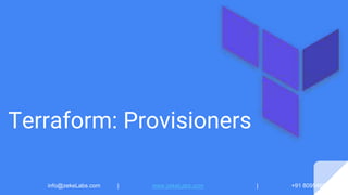 08 Terraform: Provisioners | PPT