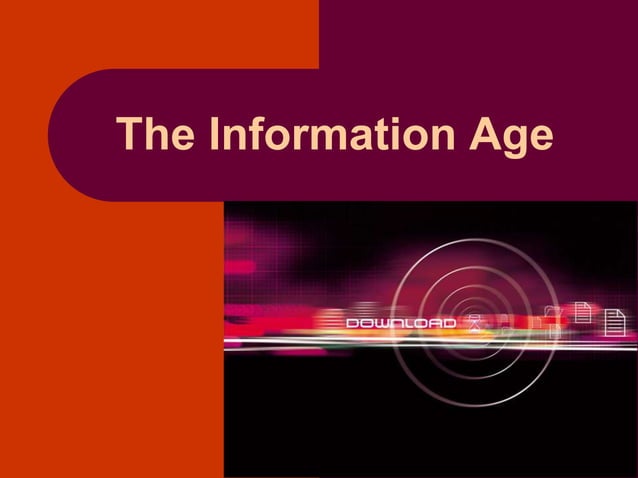 08_The Information Age.pptx | Computing | Technology & Computing