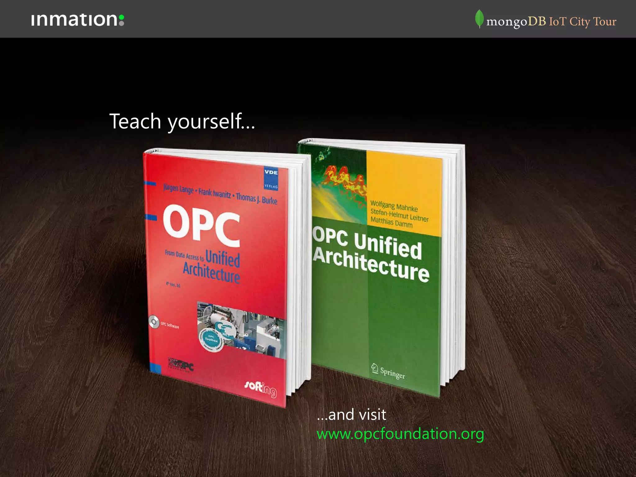 MongoDB IoT City Tour STUTTGART: Industry 4.0 and the Internet of ...