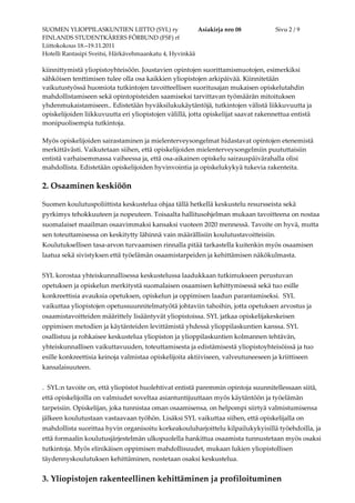 SYL:n toimintasuunnitelma 2012 | PDF