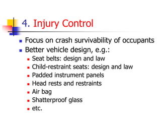 08 Traffic Safety Studies (Traffic Engineering هندسة المرور & Prof ...