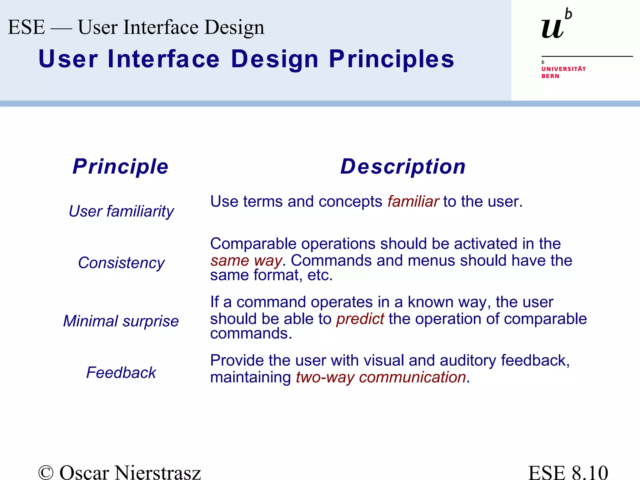 USER INTERFACE DESIGN PPT | PPT