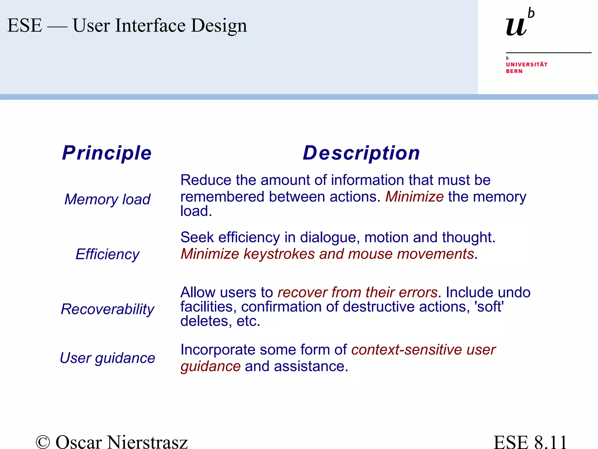 USER INTERFACE DESIGN PPT | PPT