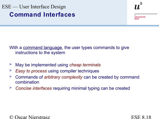 USER INTERFACE DESIGN PPT | PPT | Operating Systems | Computer Software ...