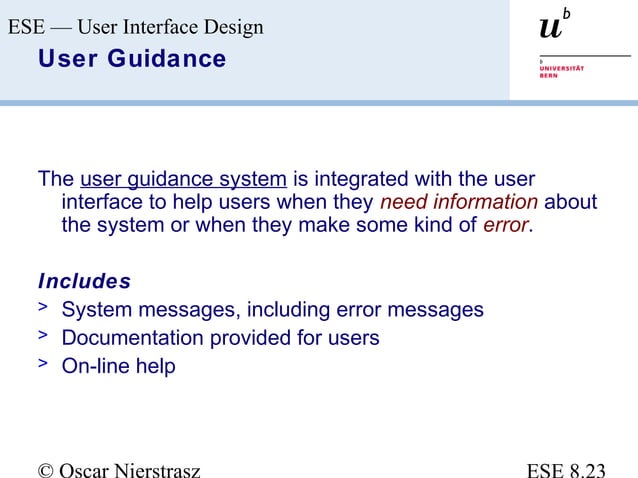 USER INTERFACE DESIGN PPT | PPT | Operating Systems | Computer Software ...