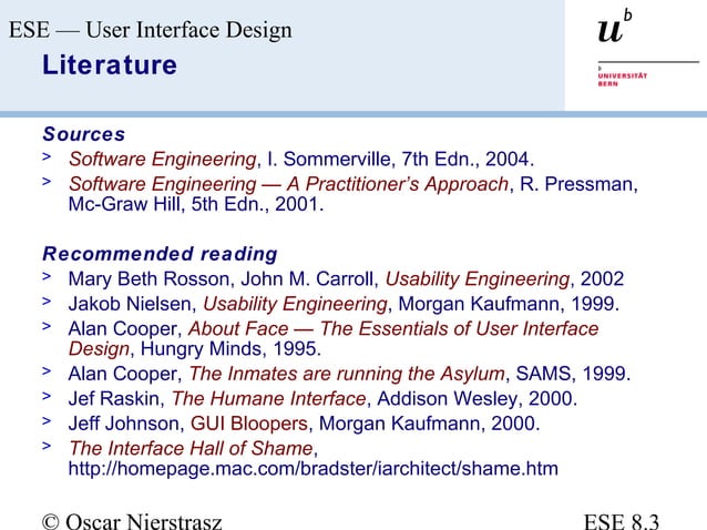 USER INTERFACE DESIGN PPT | PPT | Operating Systems | Computer Software and Applications