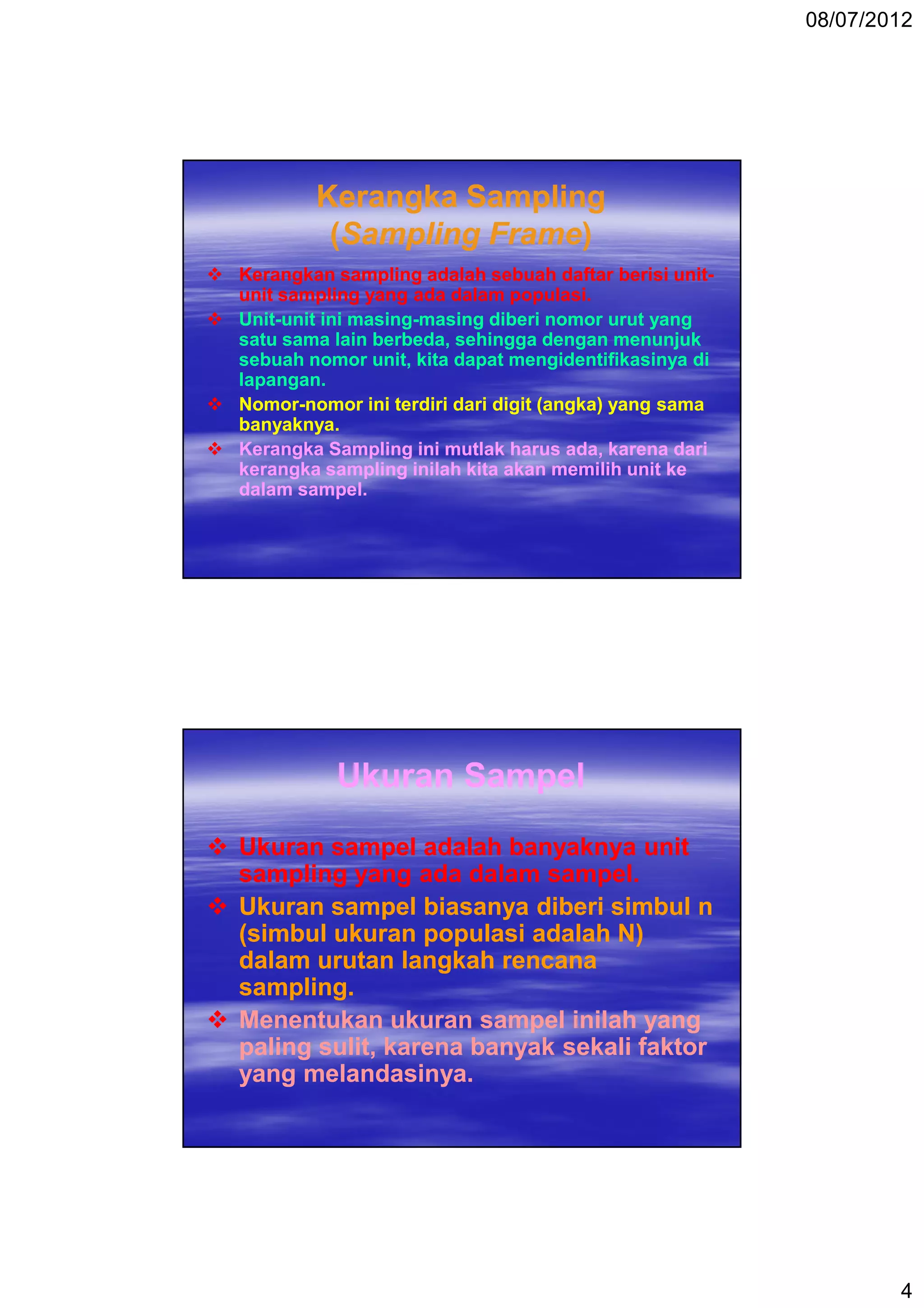 08 ukuran sampel | PDF