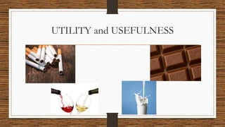 utility & its different concepts | PPTX | Government Support and ...
