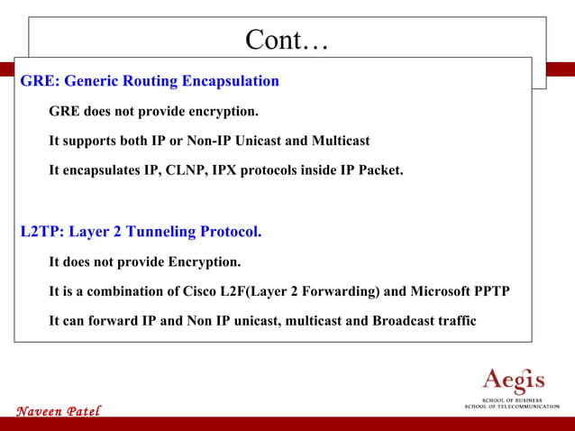 ACIT - CCNA Training India - VPN | PPT