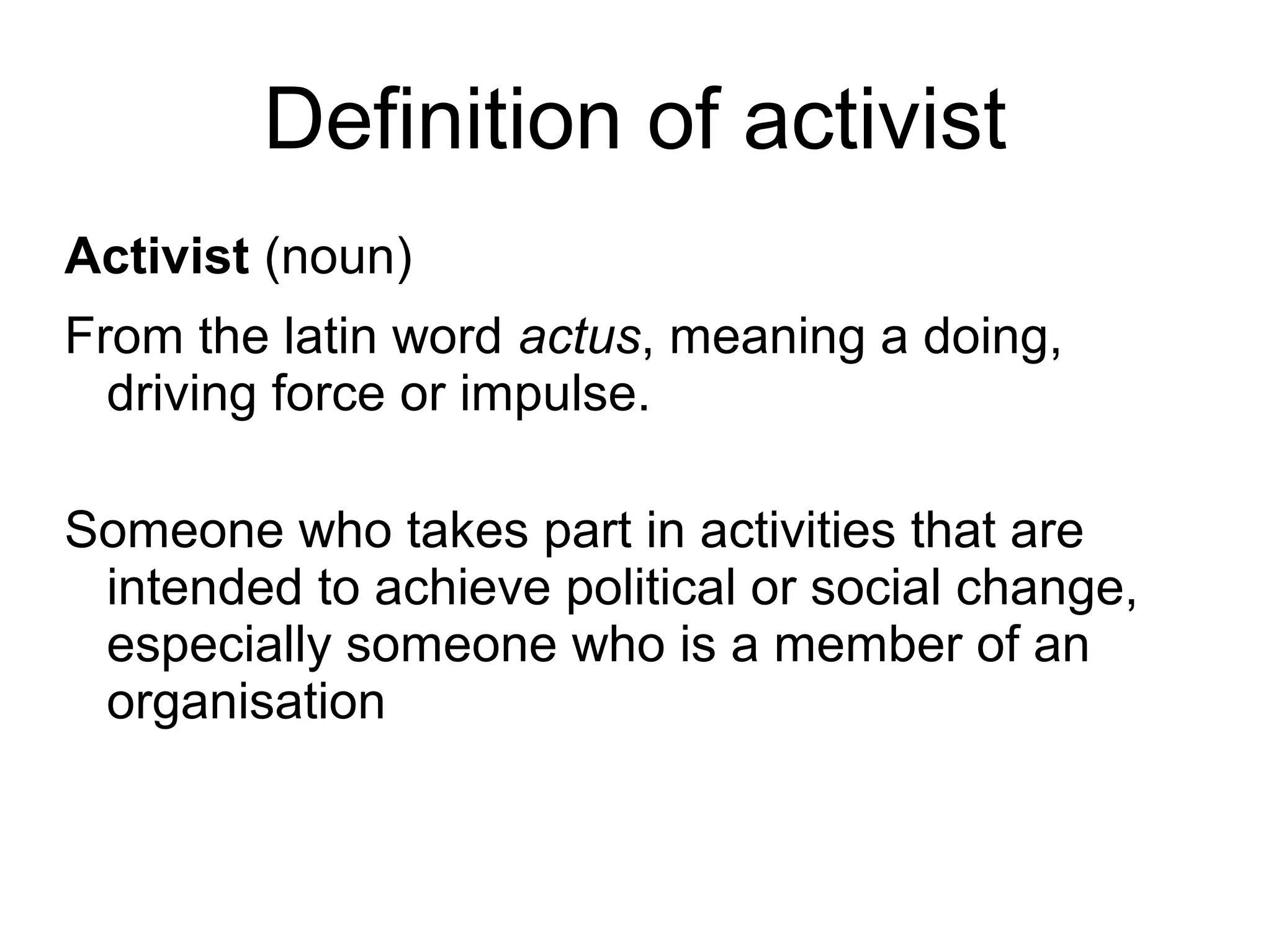 100 years of women-led activism | PPT