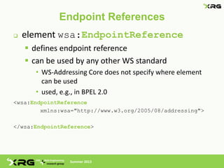 WS-Addressing | PPTX