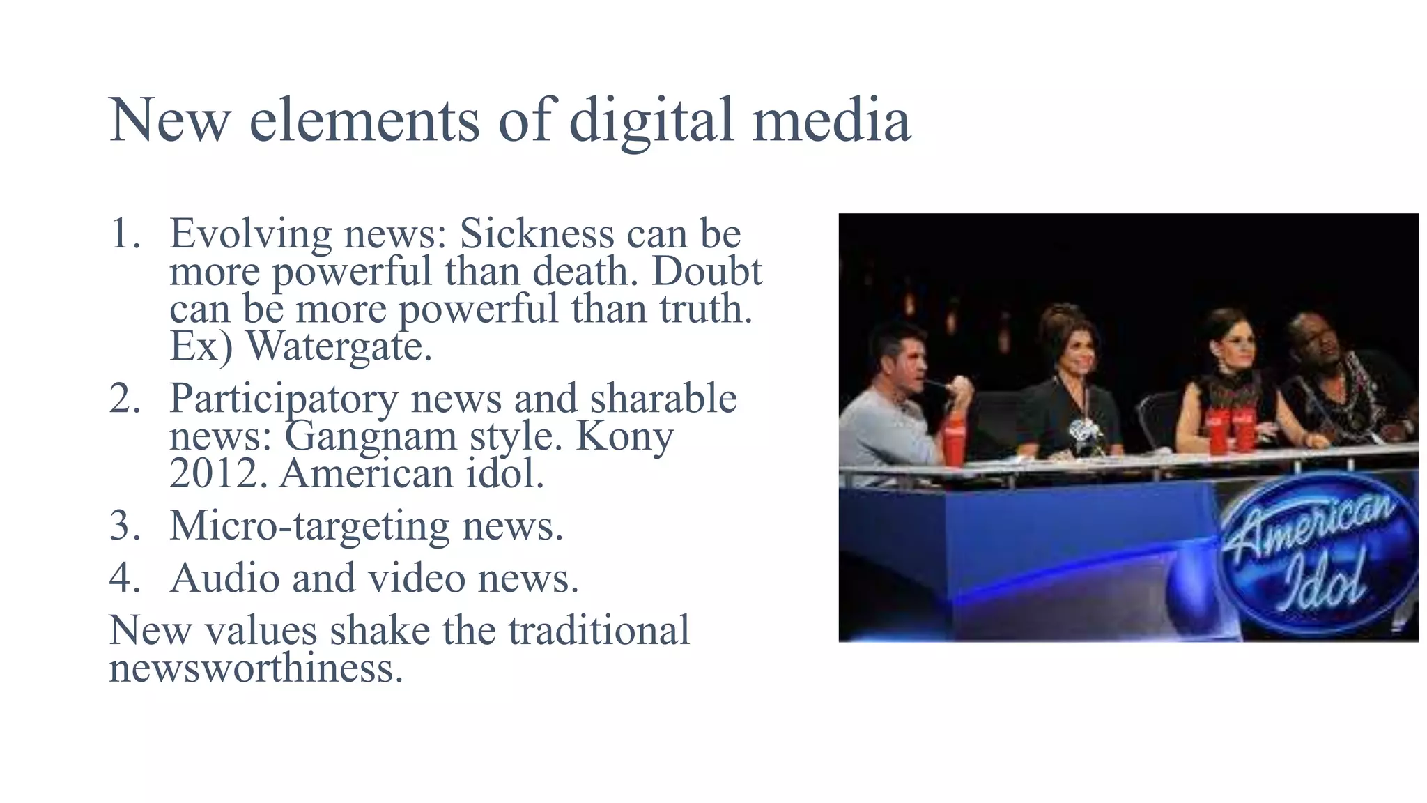 What is news? Elements of Newsworthiness | PPT