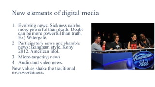 What is news? Elements of Newsworthiness | PPTX