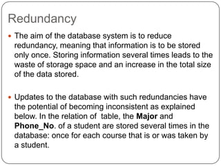 09.01 normalization | PPTX | Databases | Computer Software and Applications
