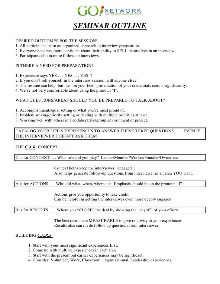 09 02 24 Dave Boeckmann Seminar Outline 09 02 24 Dave Boeckmann Seminar Outline
