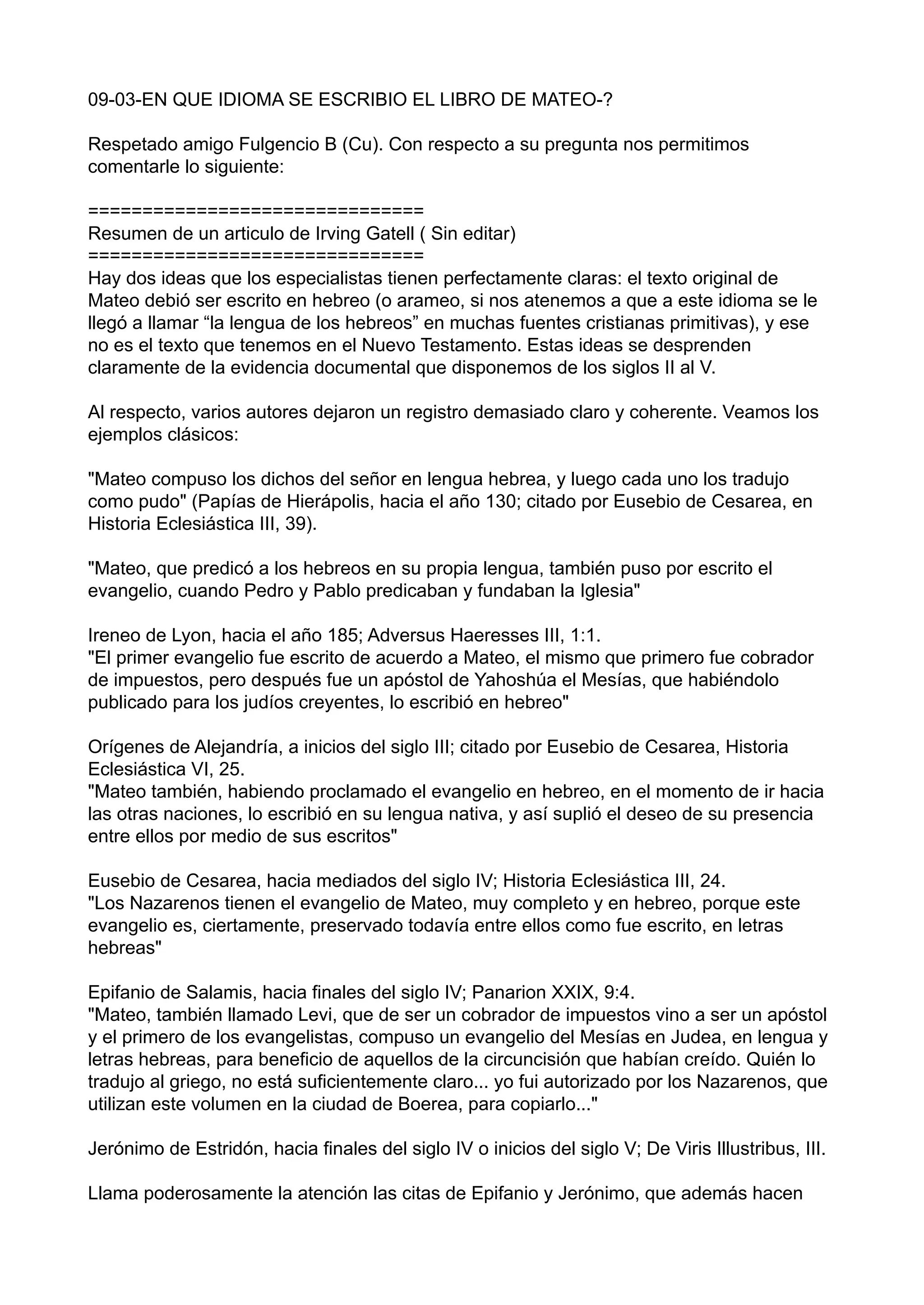 09-03-EN QUE IDIOMA SE ESCRIBIO EL LIBRO DE MATEO.pdf