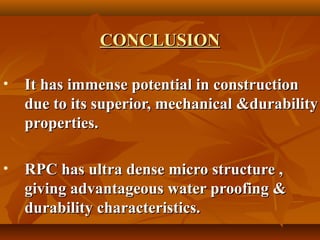 (09 04-13)--reactive powder conc. | PPT