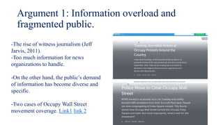 Lecture, Curation Journalism | PPTX