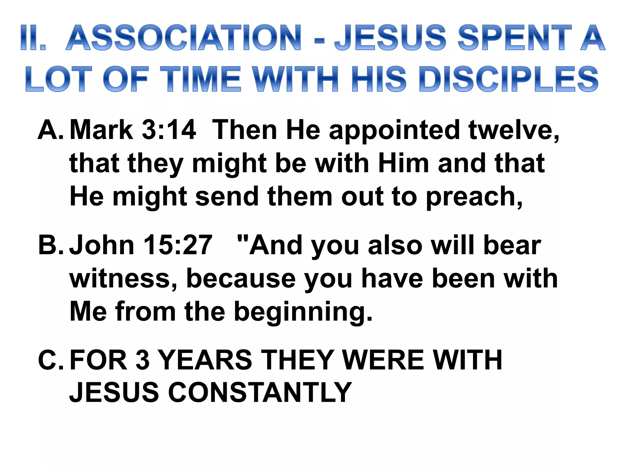 evangelism - jesus' plan | PPTX