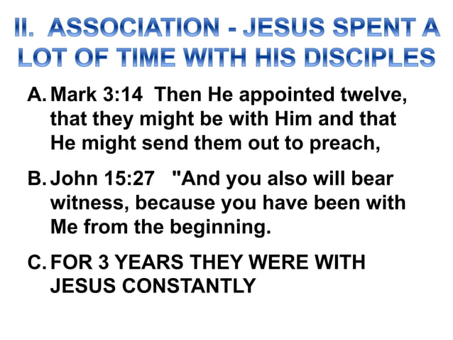 evangelism - jesus' plan | PPT
