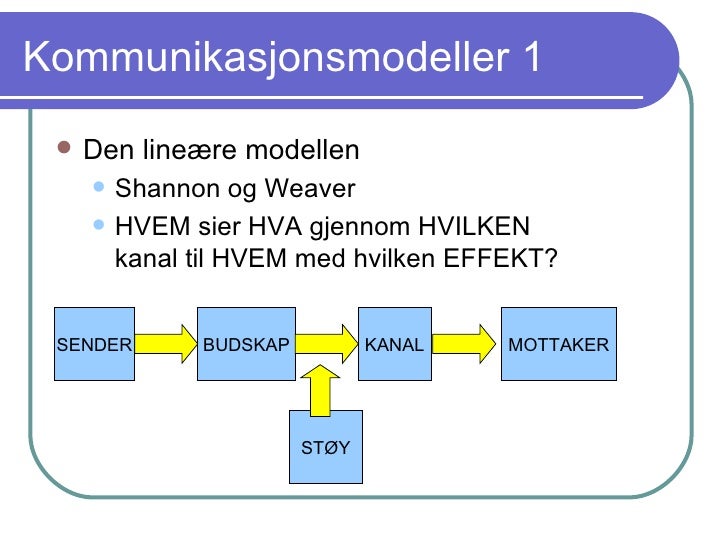 Kommunikasjon