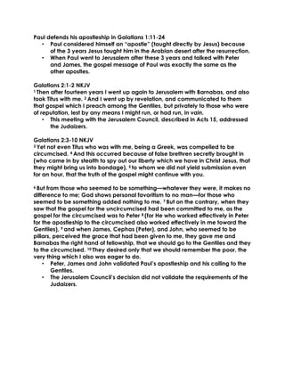 09-09-18, Galatians 2;1-21, True Grace | PDF