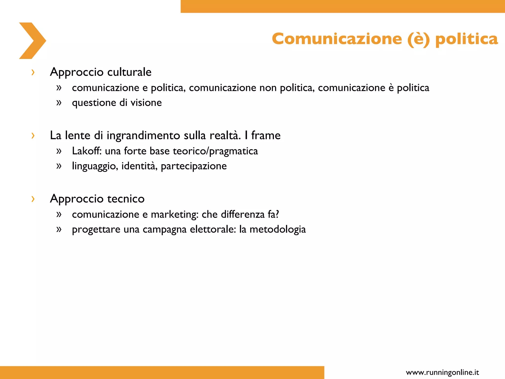 La comunicazione politica | PPT