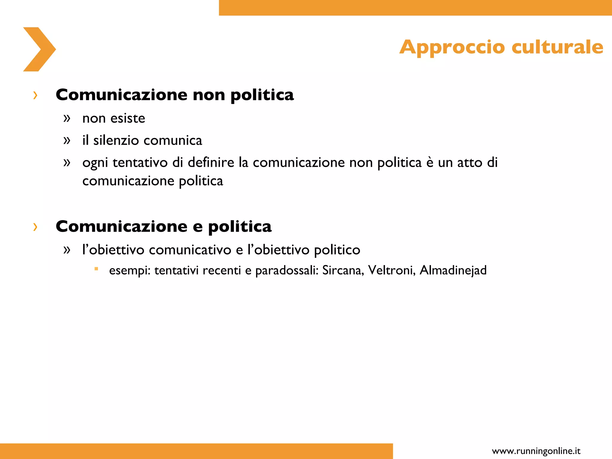 La comunicazione politica | PPT