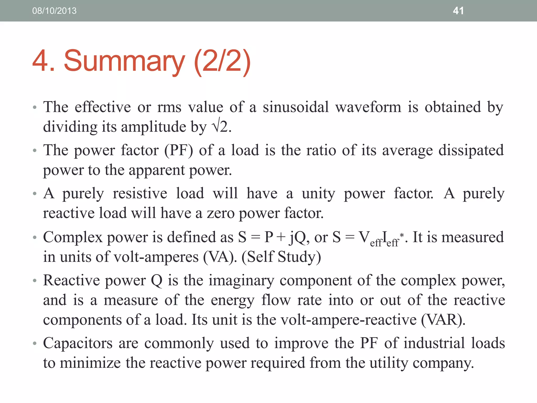 09-10 RMS Values, Complex Power.pptx