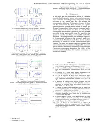 A Novel Optimal Control Design for Reducing of Time Delay Effects in Teleoperation Systems | PDF