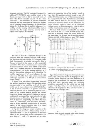 A New Active Snubber Circuit for PFC Converter | PDF