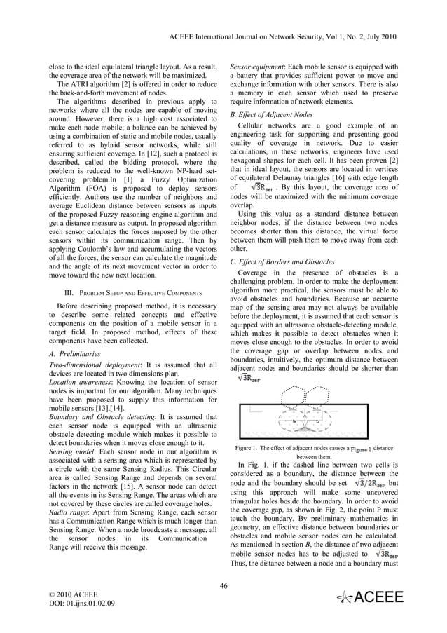 A Fuzzy Based Priority Approach In Mobile Sensor Network Coverage Pdf