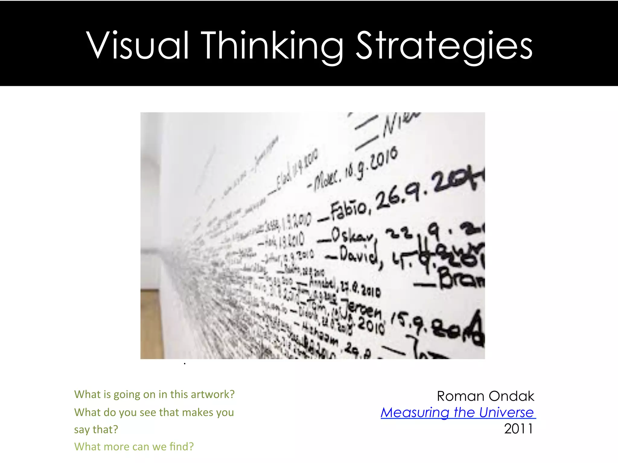 09.12 visual thinking strategies copy | PDF