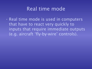 09.1 types of computer operation | PPT