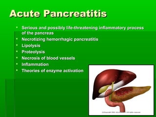 Interventions for clients with liver, gallbladder and pancreas ...