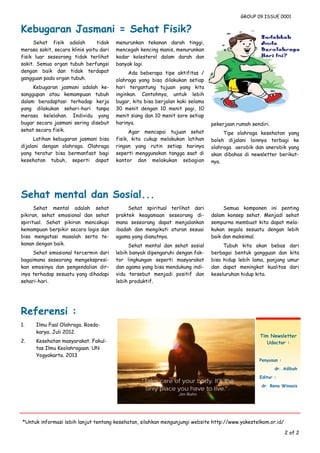 Konsep sehat | PDF