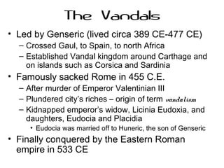 09.03.barbarian invasions | PPT