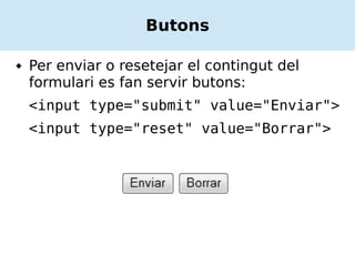 09. formularis d'html4 | PPT