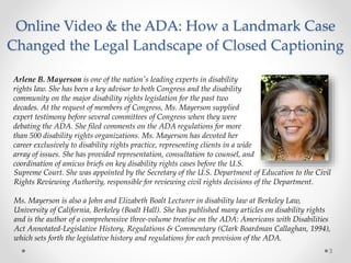 Online Video and the ADA: How a Landmark Case Changed the Legal ...