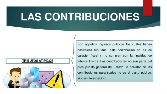 LAS CONTRIBUCIONES