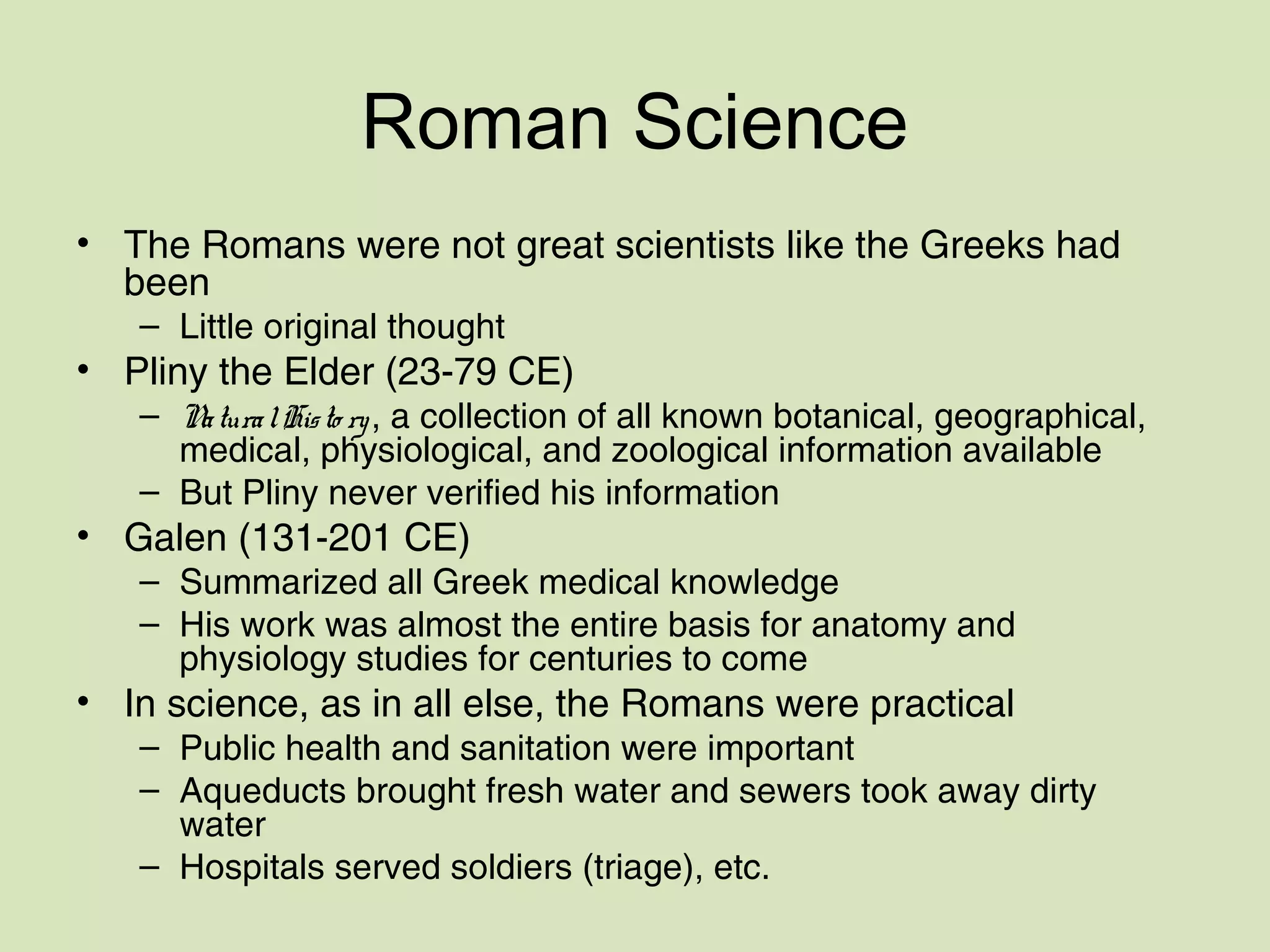 The Rise and Fall of the Roman Empire | PPT